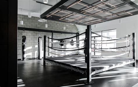 Black And White Boxing Gym