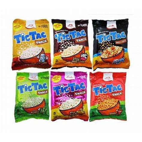 Bundle Of 3 Tictac Pilus Cassava Snack 80g Shopee Singapore