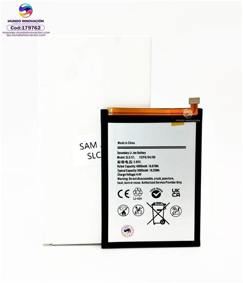 Bateria Samsung A S SLC Mah Sin Marca Mayoreo Mundo Innovacion