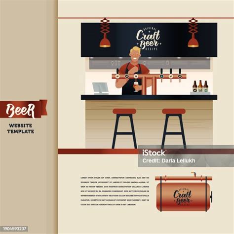Template Desain Halaman Arahan Ilustrasi Konsep Vektor Datar Modern