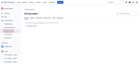 How To Restore A Deleted Page In Confluence
