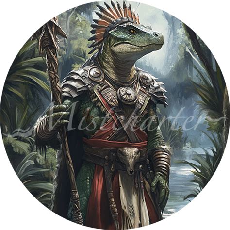 Lizard Kingqueen Game Tokens For Vtt And Ttrpg Mistcharter Maps