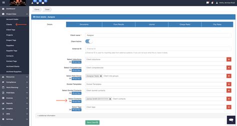 Setup Sharing Site Diary To A Client Assignar Support