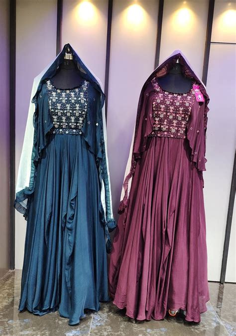 Ladies Party Wear Long Gowns At Rs 3480 Long Gowns In Surat Id