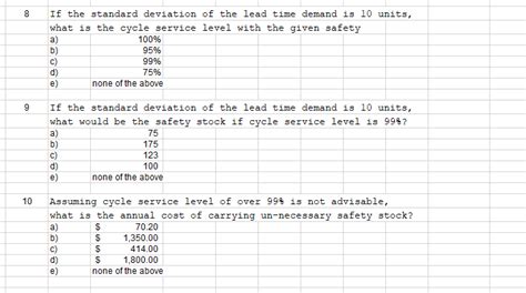 Solved Consider A Basic Economic Order Quantity Eoq Model Chegg