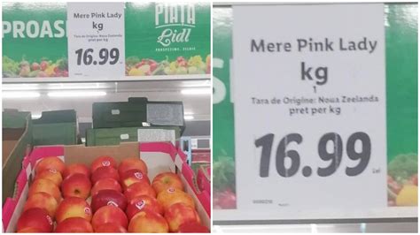 Lidl Vinde Mere Din Noua Zeelandă Cu 17 Leikg în Timp Ce Merele Românești Zac în Depozite Cu 2