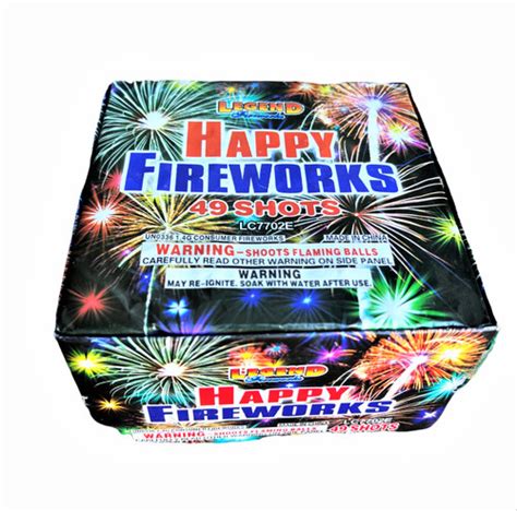 Happy Fireworks 49 Shot Americanfireworks