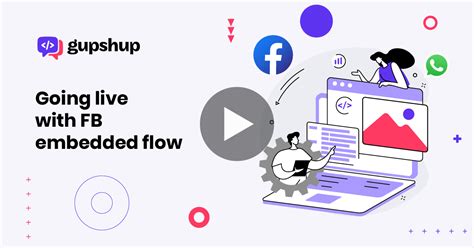 go live with whatsapp business using fb embedded flow
