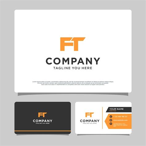 Premium Vector Initial Modern Letter Logo Design Template Ft