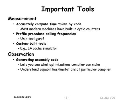 code optimization april 6 ppt download