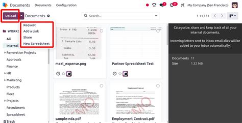 Spreadsheet In Odoo Odoo V Enterprise Edition Book