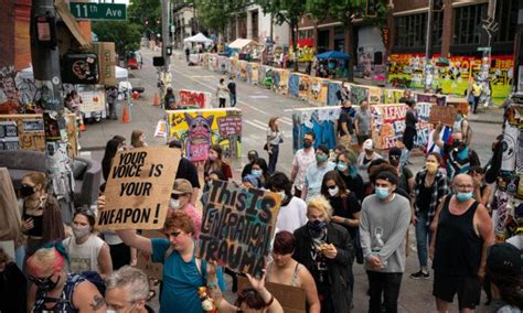 Seattle Chop Leaders Urge Protesters To Go Home Continue ‘struggle