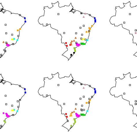 Clusters Of Cities With Similar Rates Of Dengue In The Period From Download Scientific Diagram