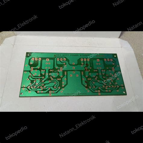Jual 3217 Papan Jalur Sirkuit Pcb Rangkaian Ampli Amplifier Ocl 350watt