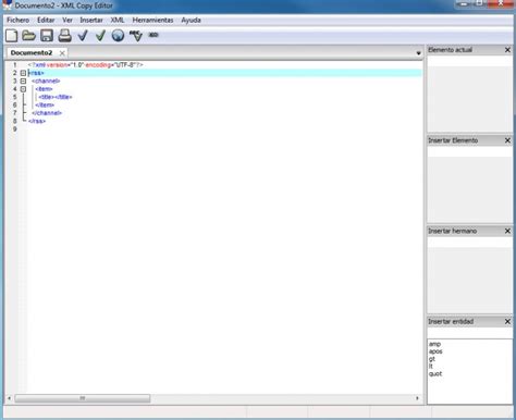 Archivo XML Copy Editor Manuais Informática IES San Clemente