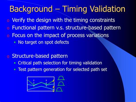 Ppt Statistical Critical Path Selection For Timing Validation