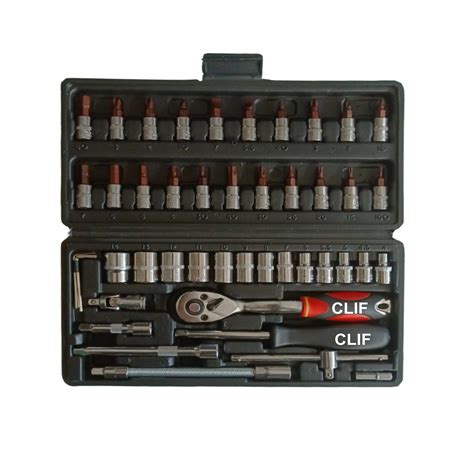 46 Pcs Socket Set Clif Tools Pvt Ltd