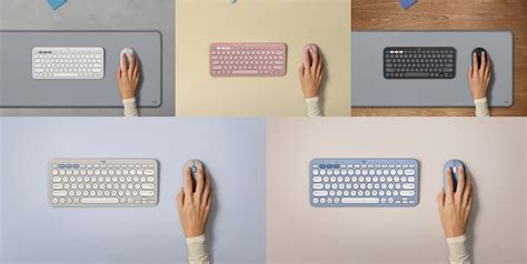 小資族的最愛 Logitech Pebble 2 Combo鵝卵石無線鍵鼠組新色上市 電腦DIY