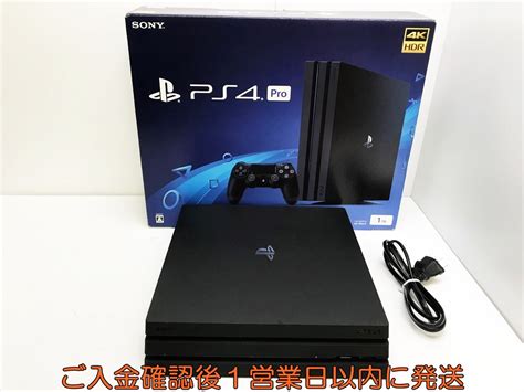 Yahooオークション Ps4pro 本体箱セット 1tb ブラック Sony Playst