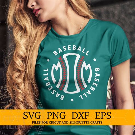 Baseball Svg Baseball Mom Svg Baseball Mom Monogram Svg Etsy