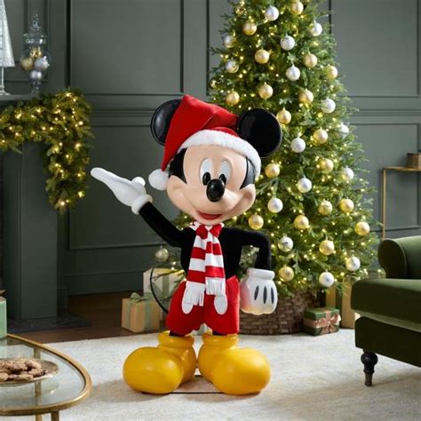 Figura Decorativa Mickey Mouse Animado De PoliÉster 1 22 M The Home Depot México