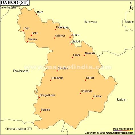 Dahod Parliamentary Constituency Map Election Results And Winning Mp