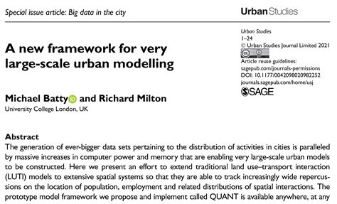 Quantitative Urban Analytics Quant The Alan Turing Institute