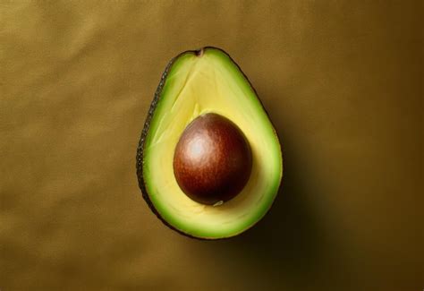 Premium Ai Image Fresh Tropical Avocado Fruit Close Up