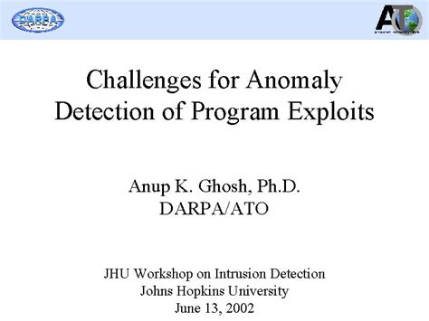 darpa challenges for anomaly detection of program exploits