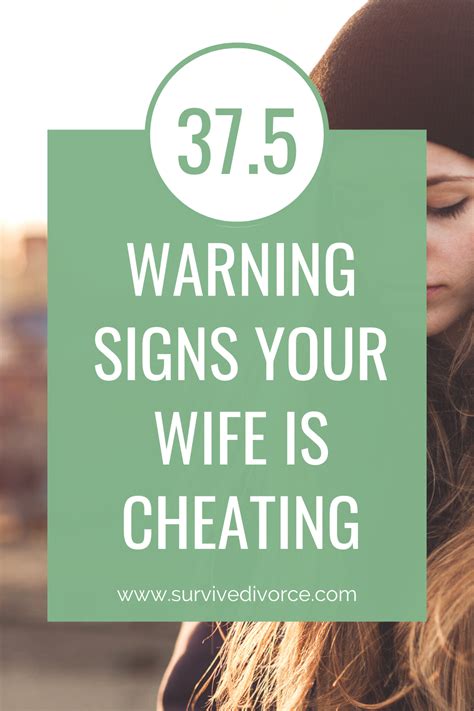 37 ½ Not So Obvious Signs Your Wife Is Cheating On You Artofit