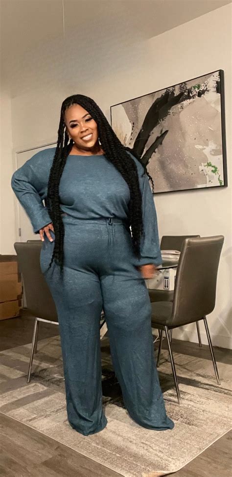 Plus Size 2 Piece Haci Wide Leg Pant Set Teal Flyfatchick