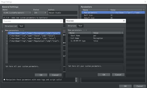Hakuen Studio Custom Parameters For RPG Maker MZ By Hakuen Studio