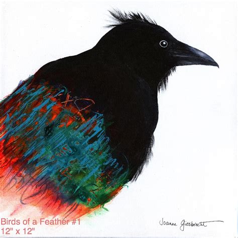 Birds Of A Feather Joanne Giesbrecht Representational Artist