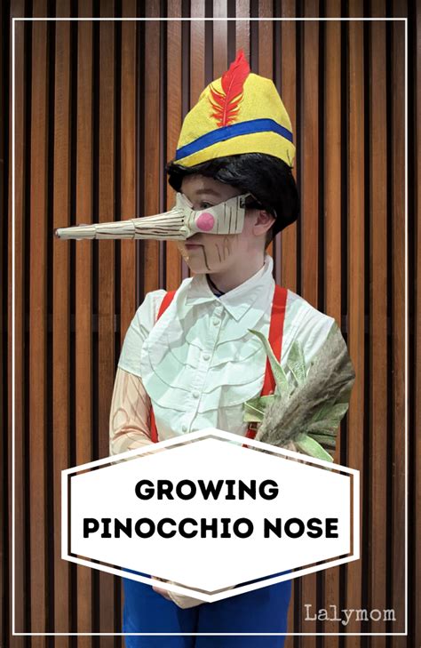 Diy Growing Pinocchio Nose And Costume Lalymom
