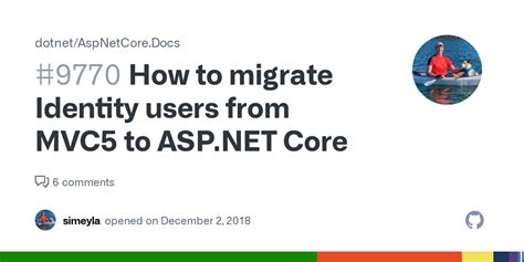 how to migrate identity users from mvc5 to asp core · issue 9770