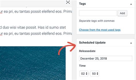 kristin how to automatically schedule content updates in wordpress