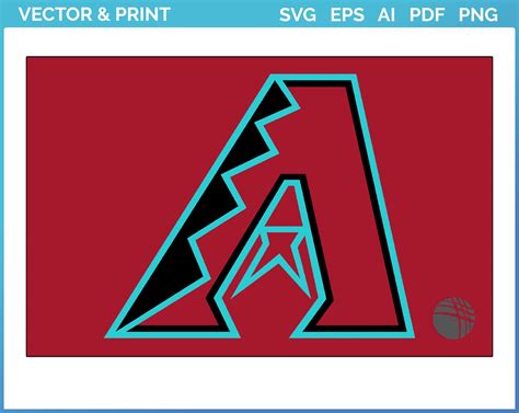 Arizona Diamondbacks Cap Logo 2024 Baseball Sports Vector Svg