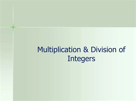 OPERATIONS ON INTEGERS Ppt Games And Puzzles Hobbies Interests