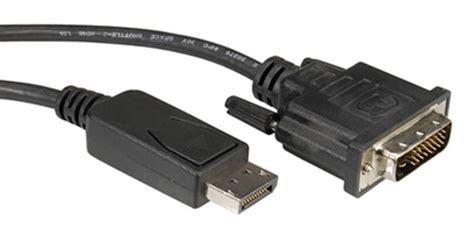 Rs Pro Rs Pro Male Displayport To Male Dvi D Pvc Cable 1080p 1m
