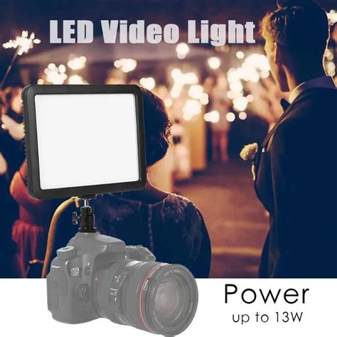 Купить 124 светодиодный видео светодиодный светильник DSLR камера ...