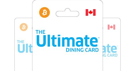 Buy The Ultimate Dining Card Gift Card With Bitcoin ETH Or Crypto