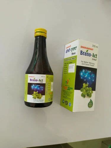 Dhanvantary Natural Brano Act Syrup 200 Ml At Rs 115 Box In Hanumangarh Id 25234748748