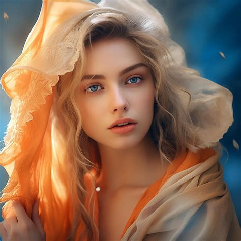 Premium Photo Portrait Of A Beautiful Modern Girl