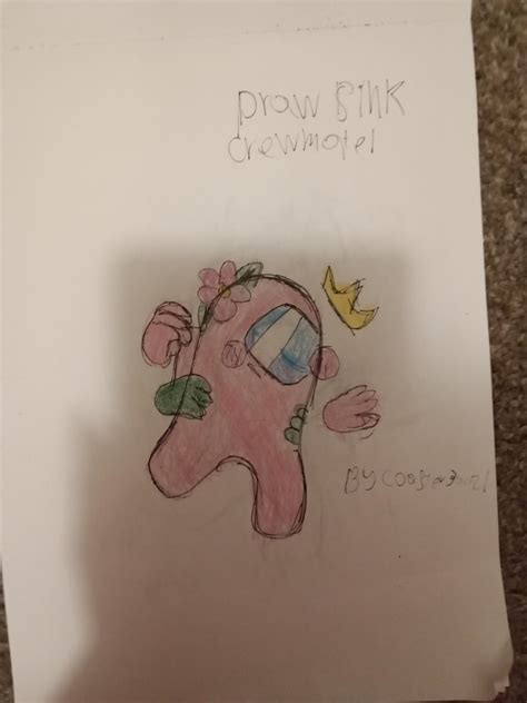 Draw Pink Crewmate By Coaster3002 On Deviantart