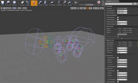 Physics Asset Bodies Stretching Runrealengine