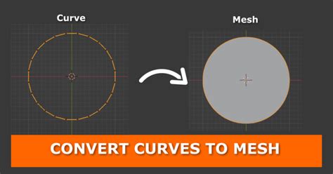 How To Convert Curves Into Meshes In Blender Gachoki Studios