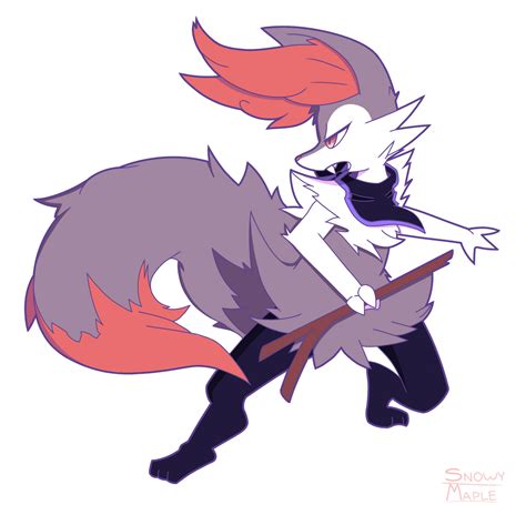 Shiny Braixen By Snowymaple On Deviantart
