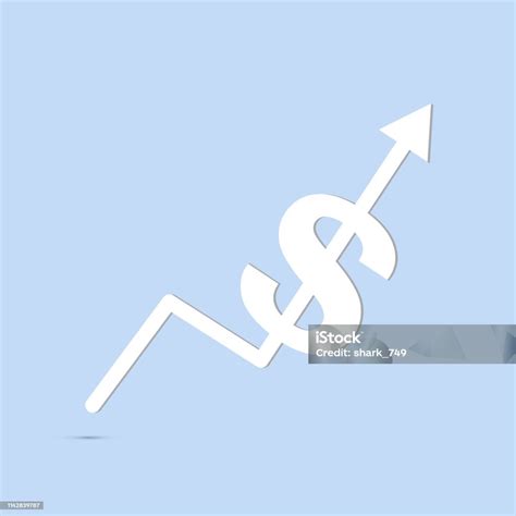 성장 화살표와 달러 기호 위로 사업 금융 금융 경제 개념 벡터 일러스트 개념에 대한 스톡 벡터 아트 및 기타 이미지 개념