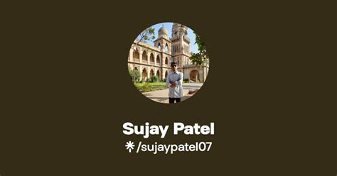 Sujay Patel Instagram Linktree