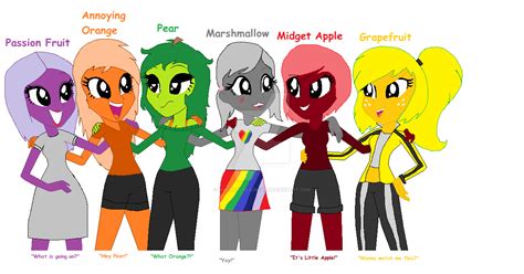 The Annoying Orange Gang As Girls Dont Hate Me By Missravenfazbear